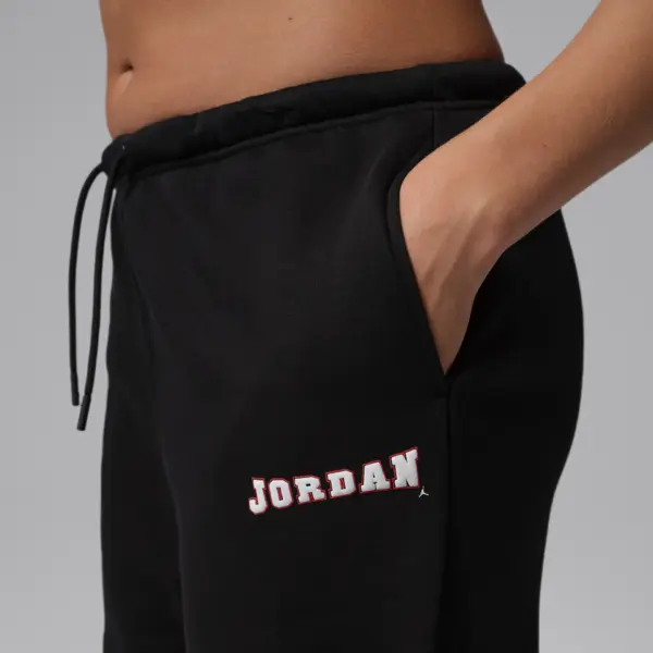 JORDAN Brooklyn Fleece Pants - Black