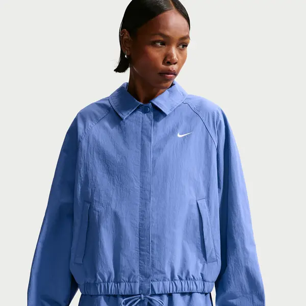 Nike Sportswear Oversized Coaches Jacket - Blue