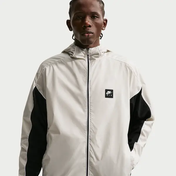 Nike Air Full-zip Hybrid Utility Jacket - Grey