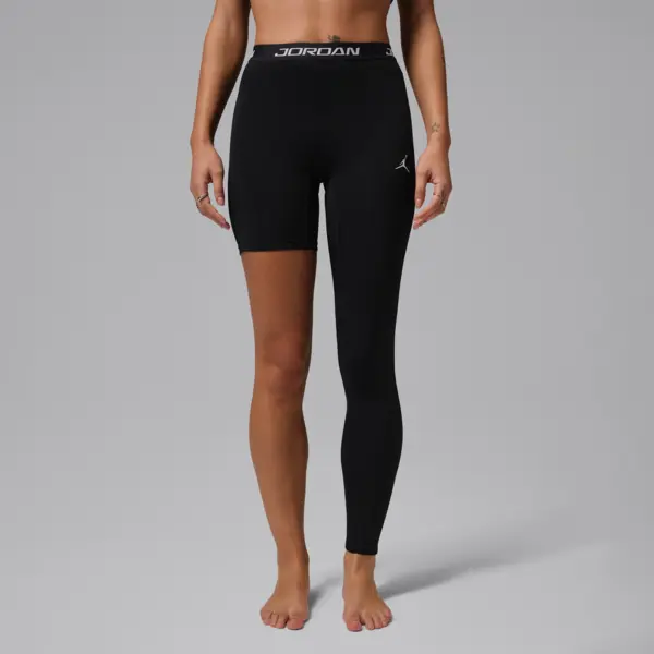 JORDAN Sport High-rise Single-leg Basketball Tights - Black
