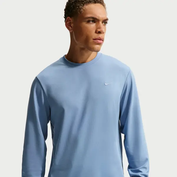 Nike Primary Dri-fit Long-sleeve Versatile Top - Blue
