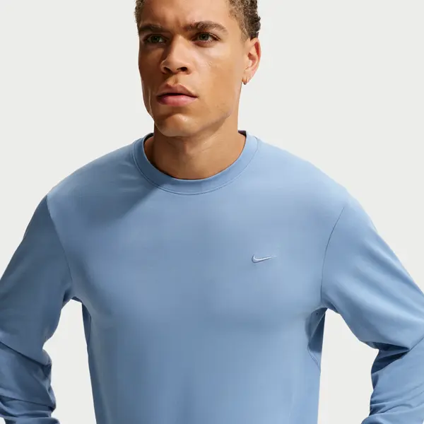 Nike Primary Dri-fit Long-sleeve Versatile Top - Blue