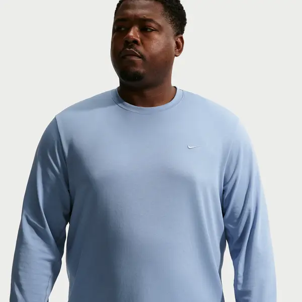 Nike Primary Dri-fit Long-sleeve Versatile Top - Blue