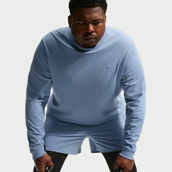 Nike Primary Dri-fit Long-sleeve Versatile Top - Blue