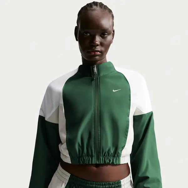 Nike Sportswear Shrunken Track Jacket - Green