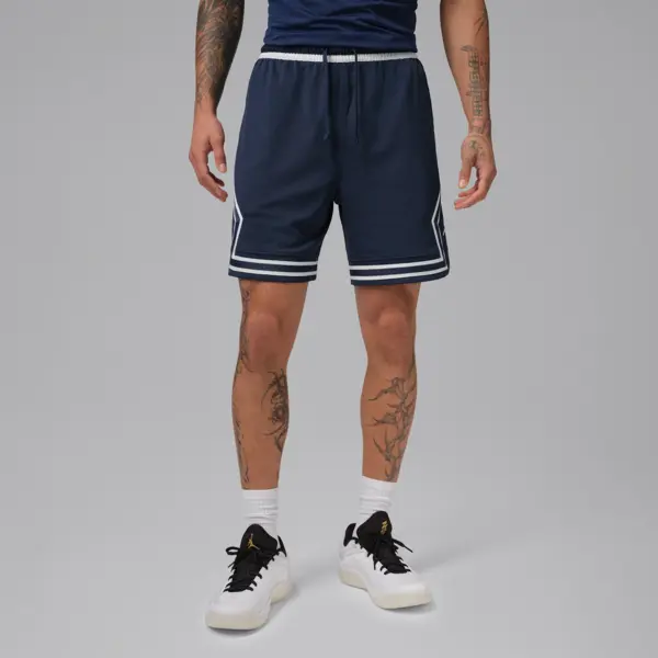JORDAN Sport Dri-fit Mesh Diamond Shorts - Blue