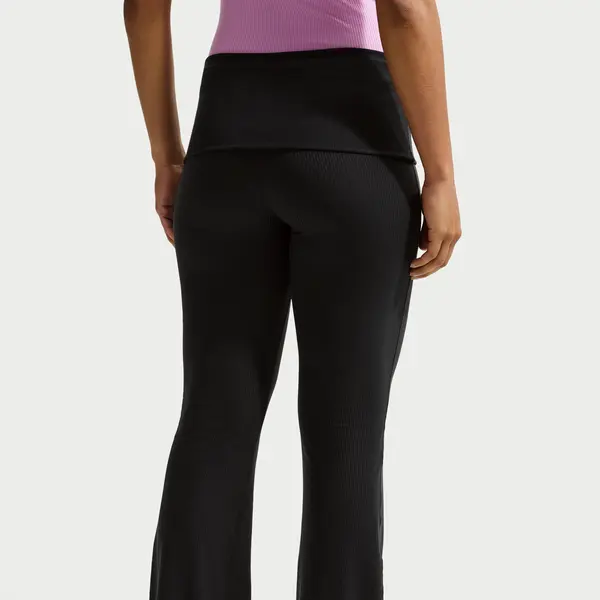 Nike Chill Knit Mid-rise Ribbed Pants