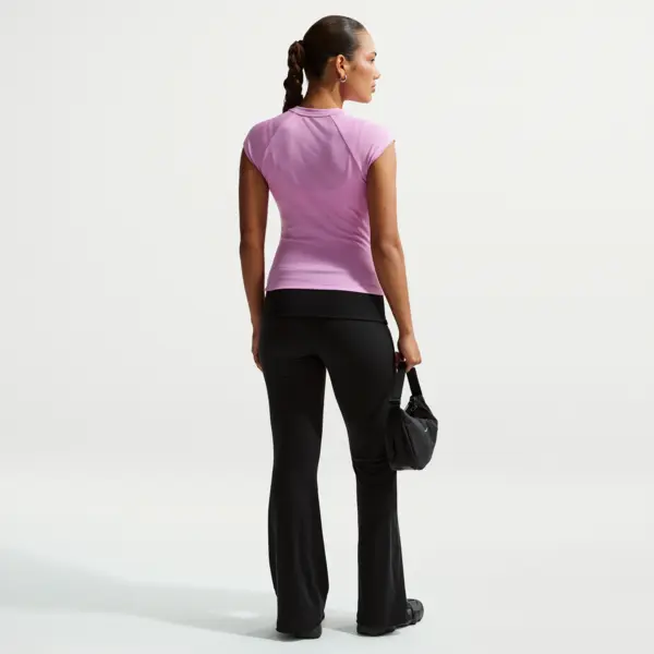 Nike Chill Knit Mid-rise Ribbed Pants