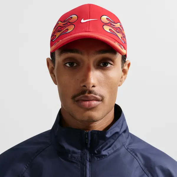 Nike Club Structured Og Flame Cap - Red