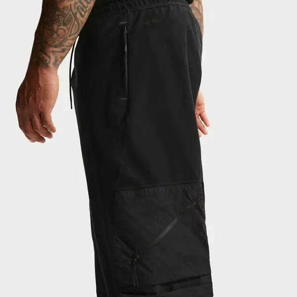 Nike Tech Dri-fit Shori Knit Utility Pants - Black