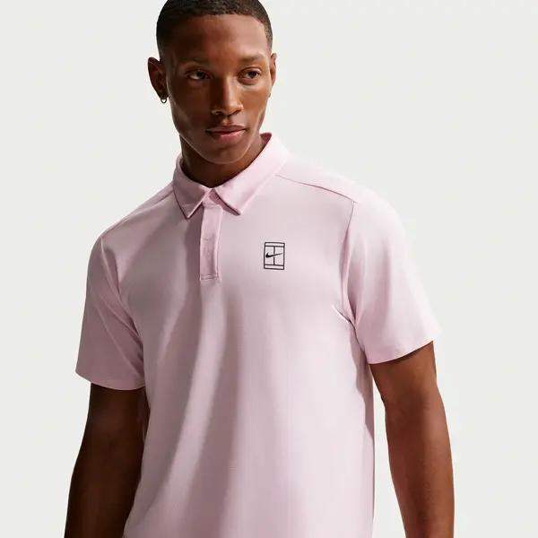 Nike Court Advantage Dri-fit Tennis Polo - Pink