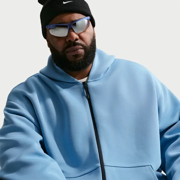Nike Tech Fleece Full-zip Hoodie - Blue
