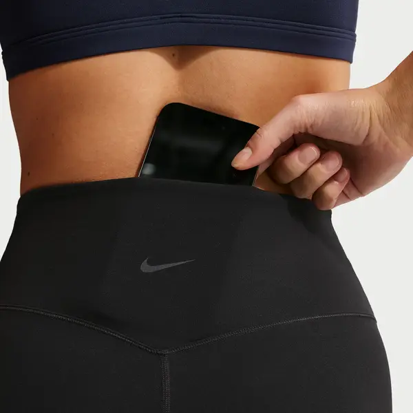 Nike Zenvy High-waisted 5" Biker Shorts - Black