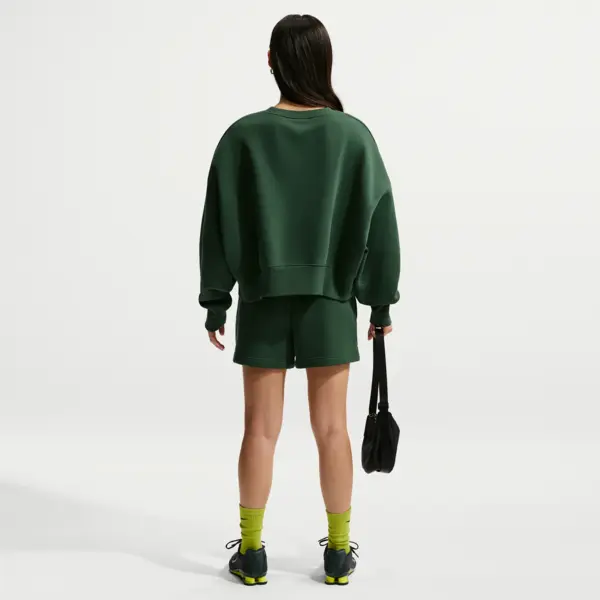 Nike Sportswear Phoenix Fleece Over-oversized Crew-neck Sweatshirt - Green