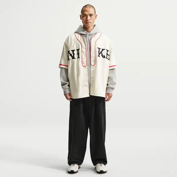 Nike Life Wide-leg Pants - Black