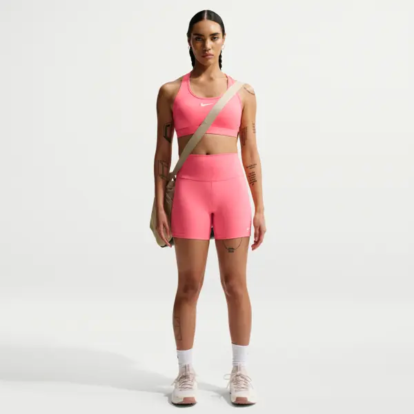 Nike One High-waisted 5" Biker Shorts - Pink