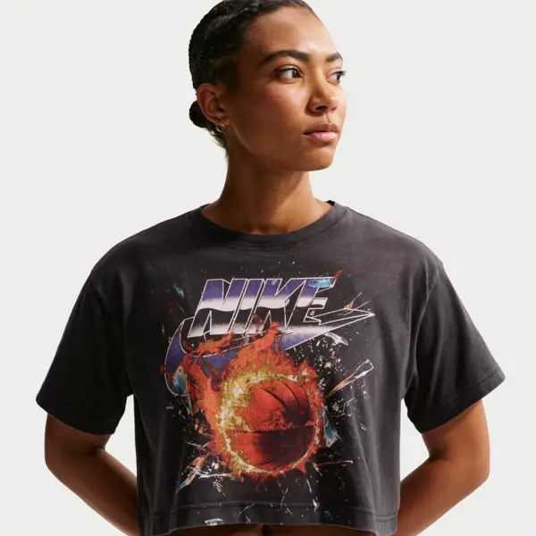 Nike Short-sleeve Basketball T-shirt - Black