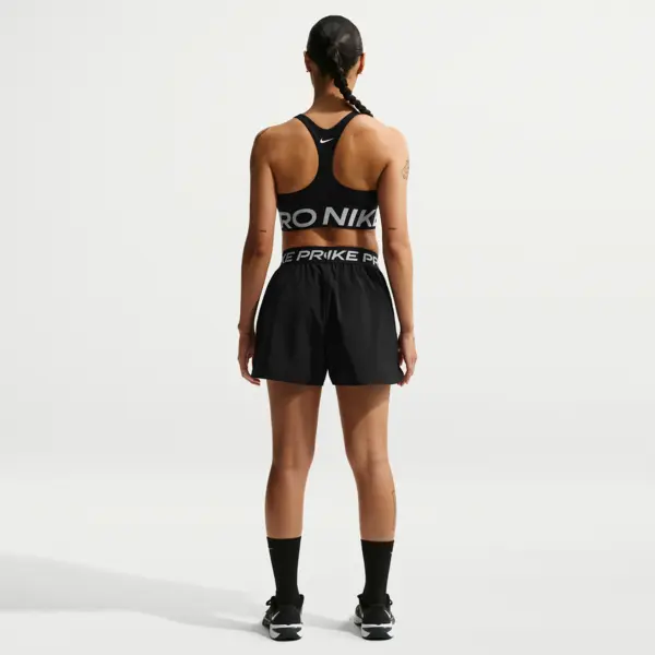 Nike Pro Dri-fit Mid-rise 3" Woven Shorts - Black