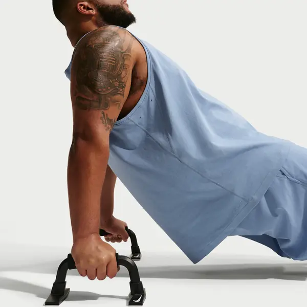 Nike Primary Dri-fit Versatile Tank Top - Blue