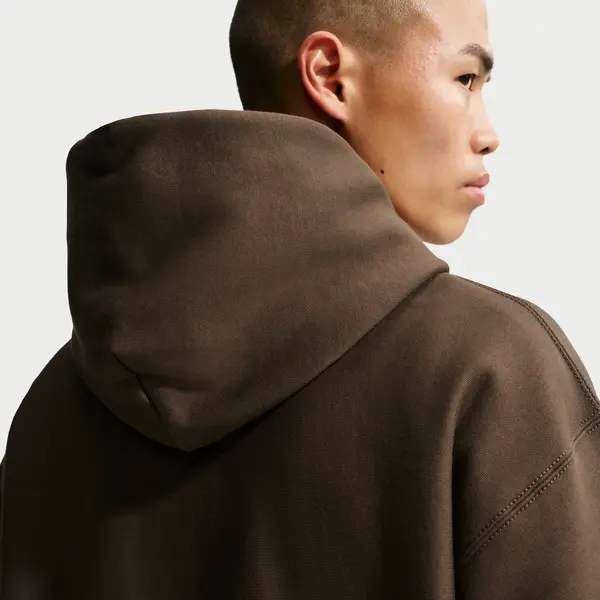 Nike Solo Swoosh Pullover Hoodie - Brown