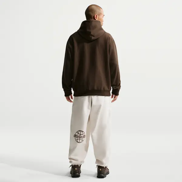 Nike Solo Swoosh Pullover Hoodie - Brown