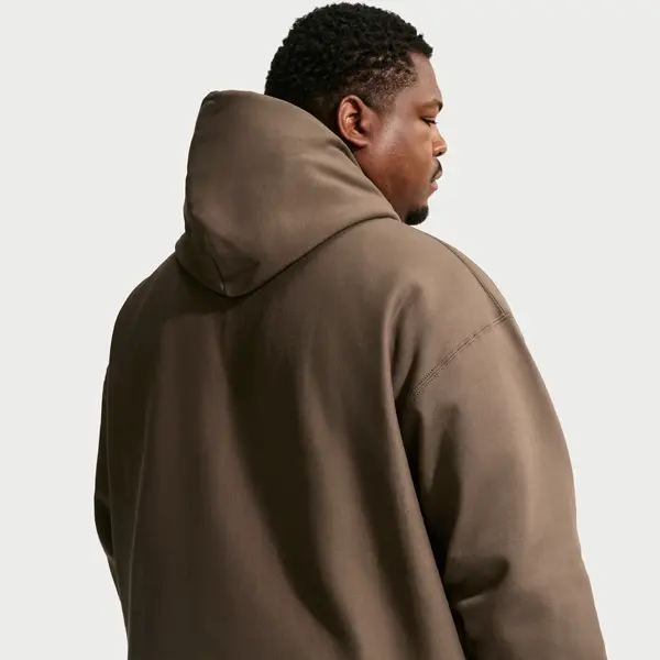 Nike Solo Swoosh Pullover Hoodie - Brown