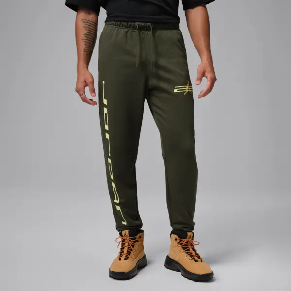 JORDAN Sport Crossover Dri-fit Fleece Pants - Green