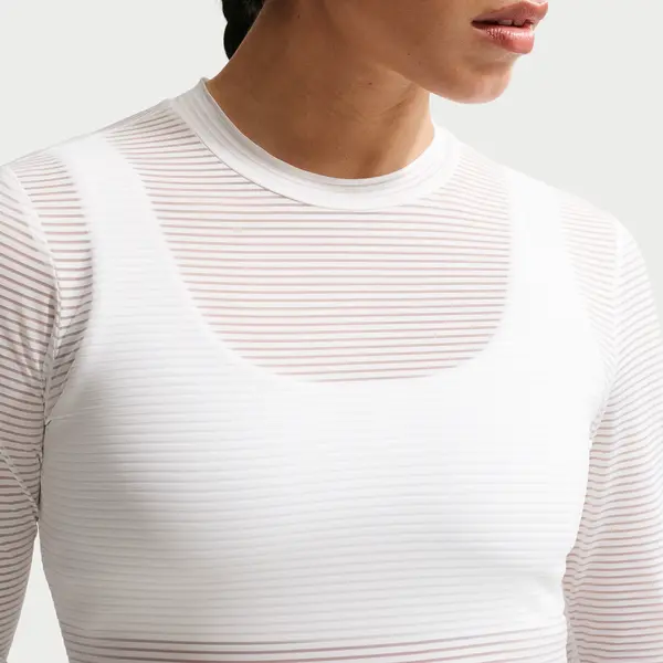 Nike Sportswear Tight Long-sleeve Sheer Top