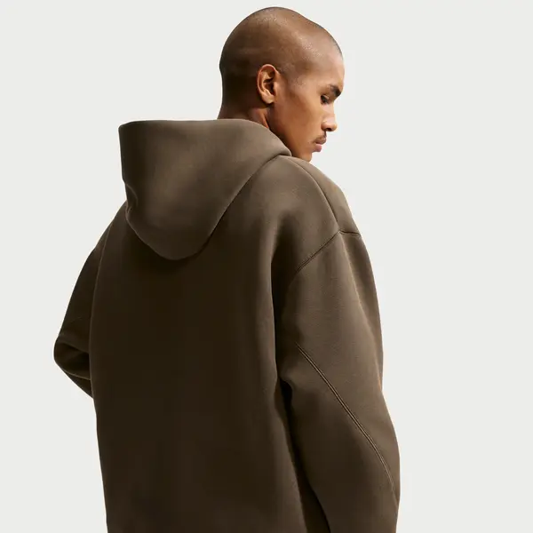 Nike Tech Fleece Full-zip Hoodie - Brown