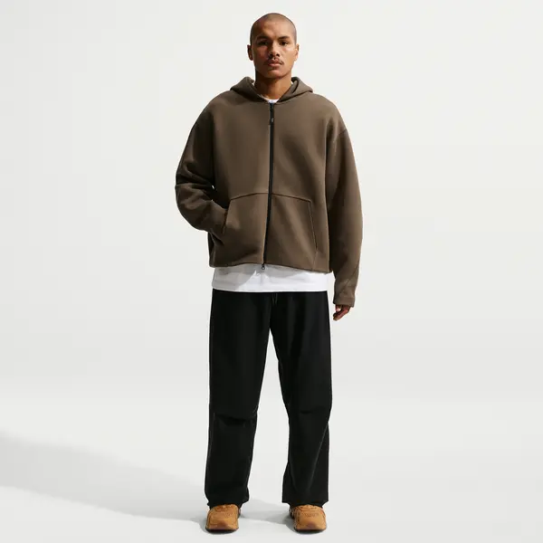 Nike Tech Fleece Full-zip Hoodie - Brown