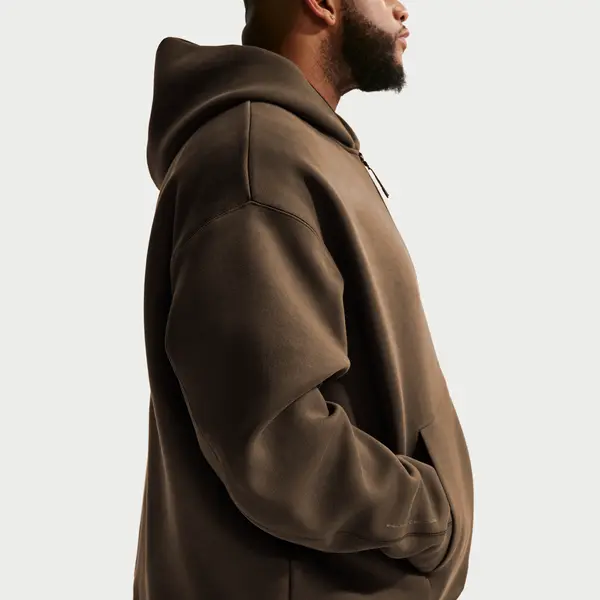 Nike Tech Fleece Full-zip Hoodie - Brown