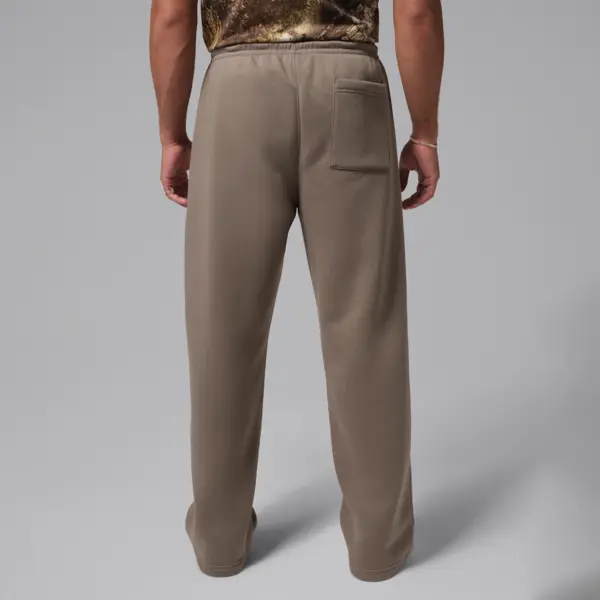 JORDAN Brooklyn Fleece Oversized Open-hem Pants