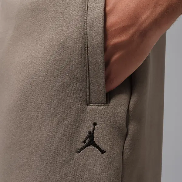 JORDAN Brooklyn Fleece Oversized Open-hem Pants