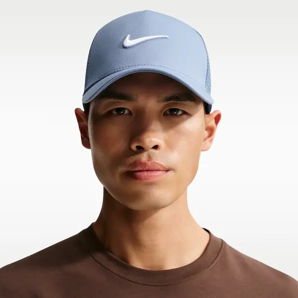 Nike Rise Structured Trucker Cap - Blue
