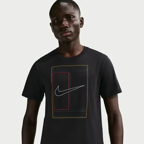 Nike Court Heritage T-shirt - Black