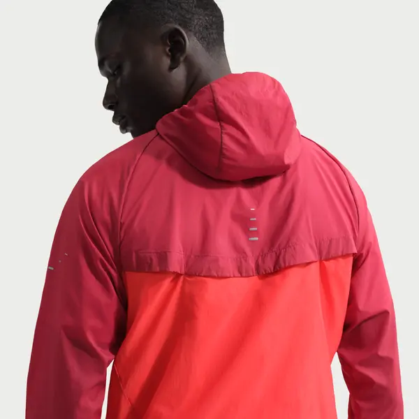 Nike Stride Repel Uv Running Jacket - Red