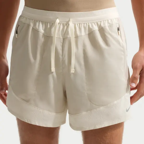 Nike Stride Plus Dri-fit 5" Brief-lined Running Shorts - Brown