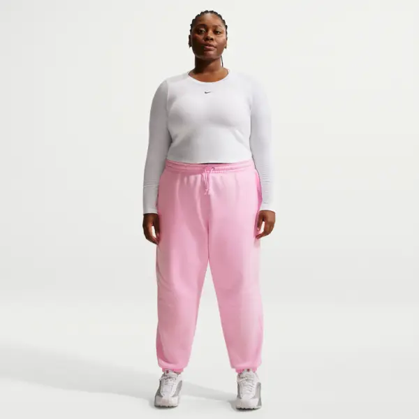 Nike Sportswear Phoenix Fleece High-waisted Oversized Sweatpants - Pink