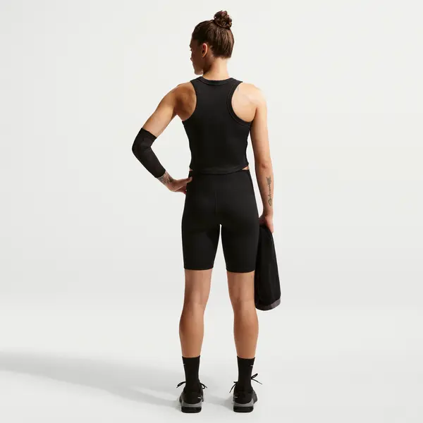 Nike Dri-fit Cropped Tank Top - Black