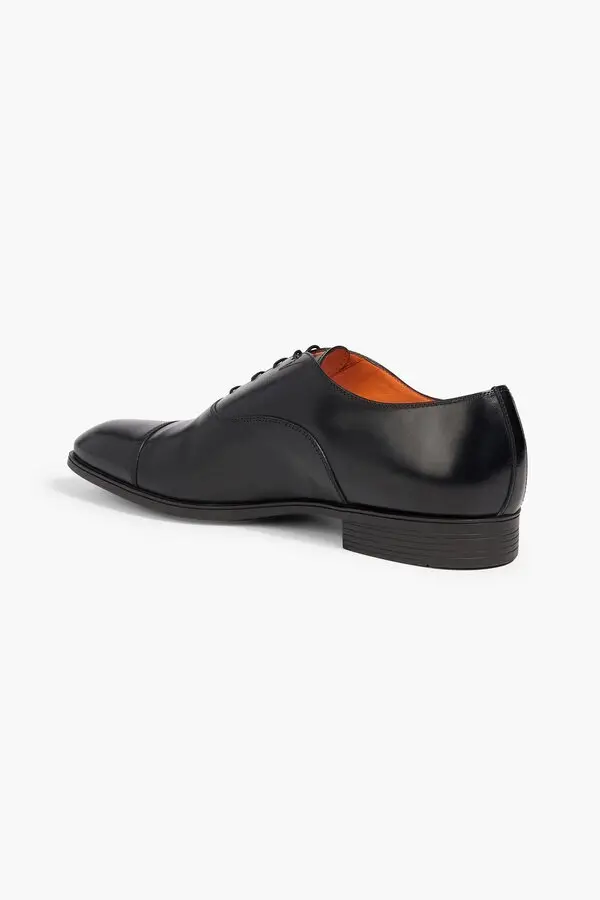 Santoni Adrian Leather Derby Shoes