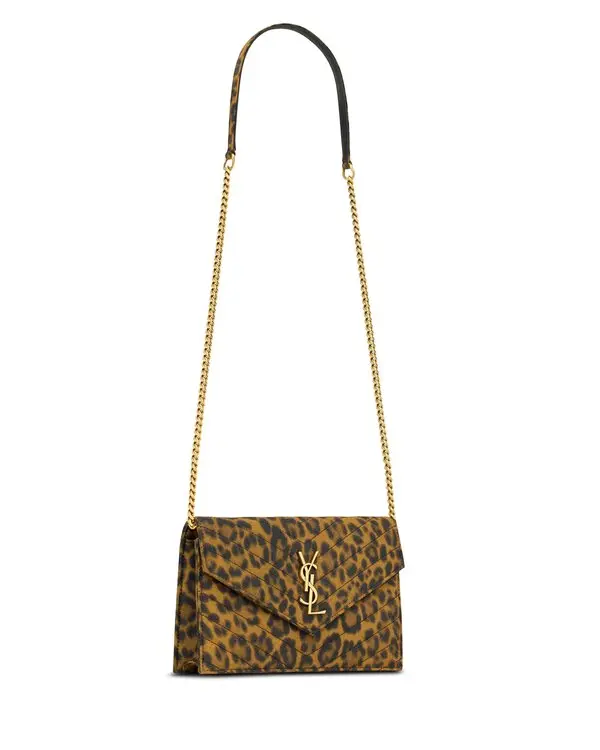 Saint Laurent Cassandre Envelope Chain Wallet