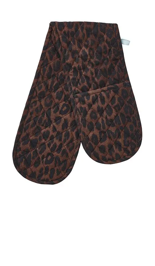 DAMSON MADDER Double Oven Glove In Brown