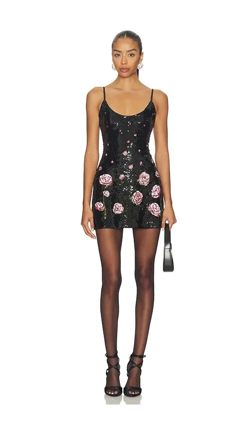 GUIZIO Sequin Mini Dress