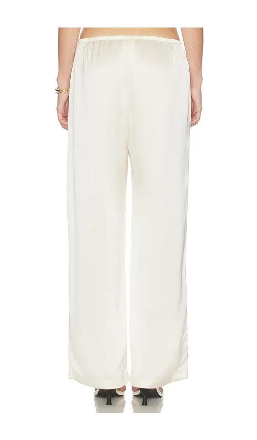 LESET Barb Wide Leg Pant - Creme