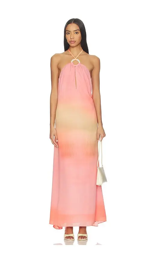 BAOBAB Rondine Maxi Dress - Coral Reef