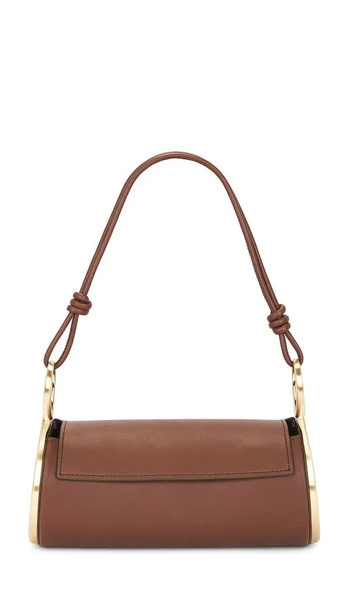 Cult Gaia Dahlia Shoulder Bag - Saddle