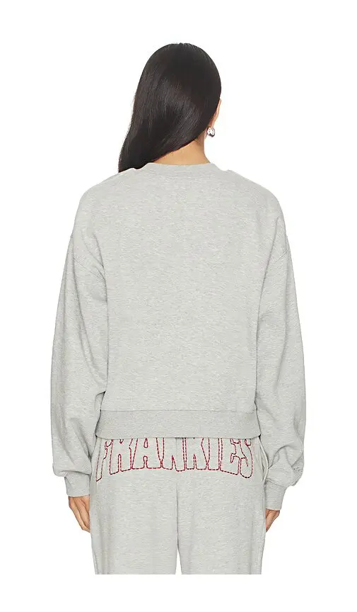 Frankies Bikinis Travel Day Crewneck Pullover