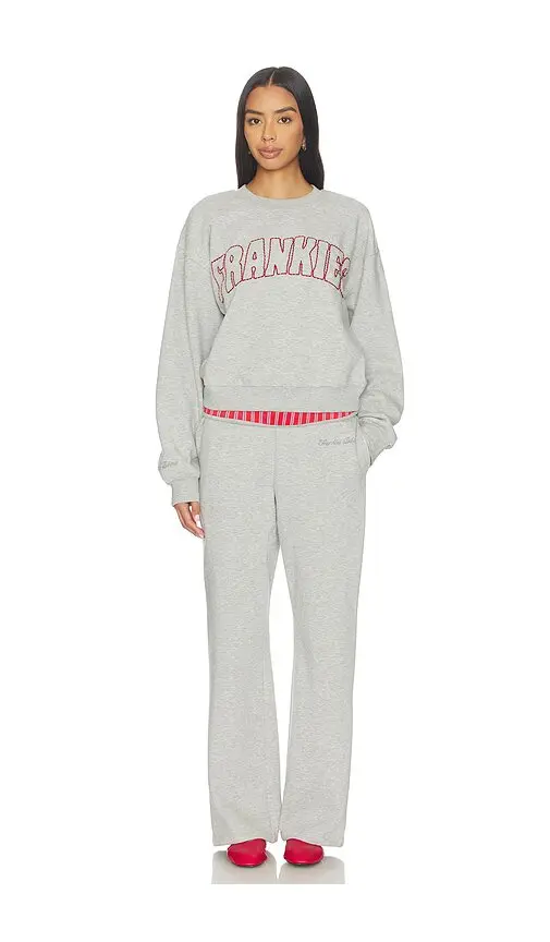Frankies Bikinis Travel Day Crewneck Pullover