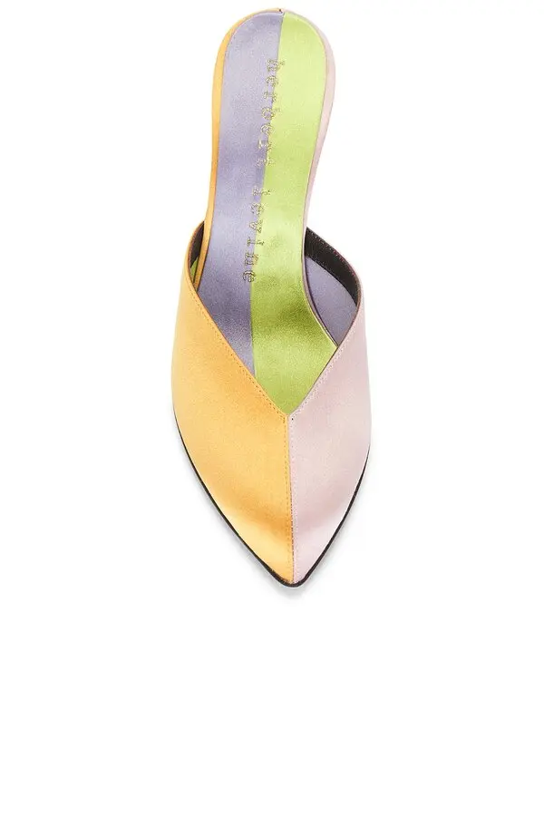 HERBERT LEVINE Milton 95 Satin Mule - Multicolor