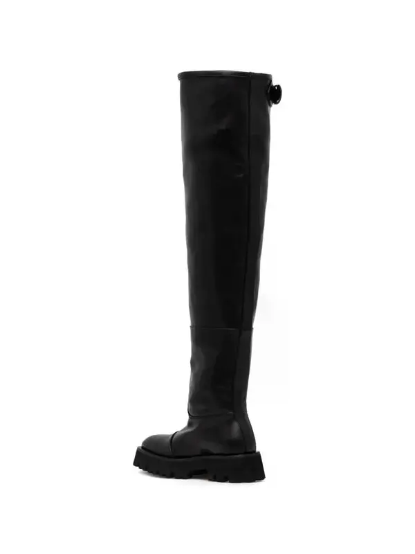 Fiorucci Buckle Strap Over-the-knee Boots